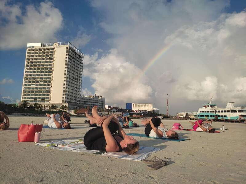 Cancún: Beach Yoga Class with Guided Meditation - The Sum Up