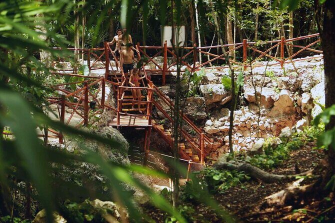 Cancun Cenote Adventure: Swim in 3 Cenotes with Zipline&Waterfall - Authentic Experiences vs Crowds