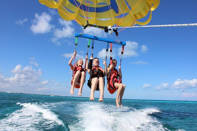 Cancun Fly and Swim Parasailing and Snorkeling Combo Tour - The Itinerary: What to Expect