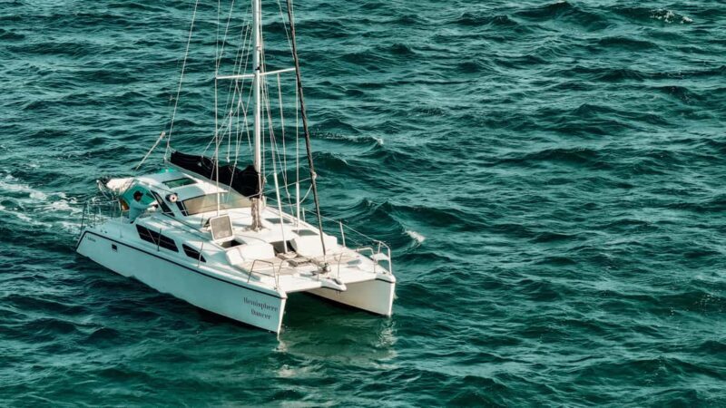 Cancun: Isla Mujeres Adults Only Party Catamaran with Drinks - The Experience from Start to Finish