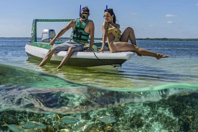 Cancun Jungle Tour with Speedboat and Snorkeling - Key Points