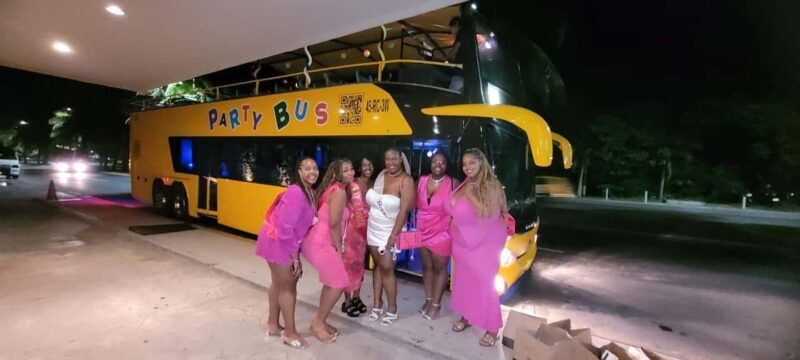 Cancun: Private 3 Hour Party Bus Experience - Key Points