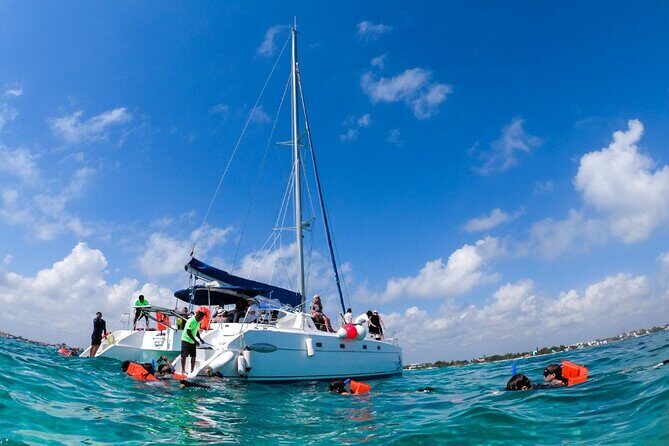 Cancun Sailing Catamaran Islas Mujeres With Luxury Beach Club - The Itinerary in Detail