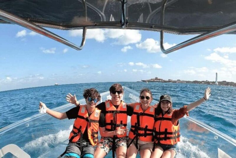 Cancun: Transparent Boat Tour with Soft Drinks - The Sum Up