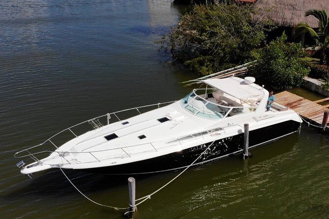 Cancun yachts rental BEATIFUL YACHT 46FT, 15 PAX MAX 25P6 - Detailed Breakdown of the Itinerary