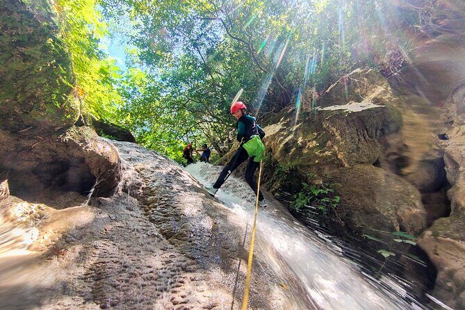 Canyoning and Zipline in Polylimnio Waterfalls - FAQ
