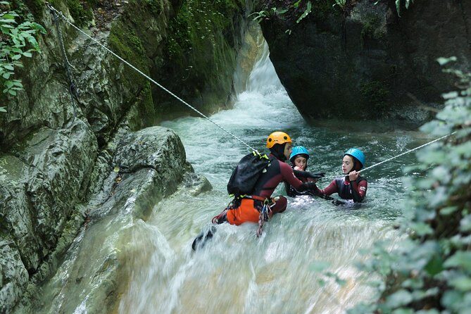 Canyoning discovery 3h in Aix les bains / Chambéry: Ternèze - Key Points  