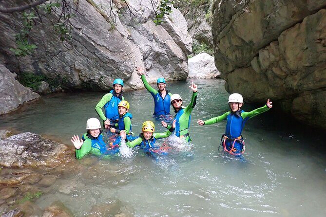 Canyoning "Family-Fun" - family friendly Canyoningtour - The Setting: Tremosine and Lake Garda