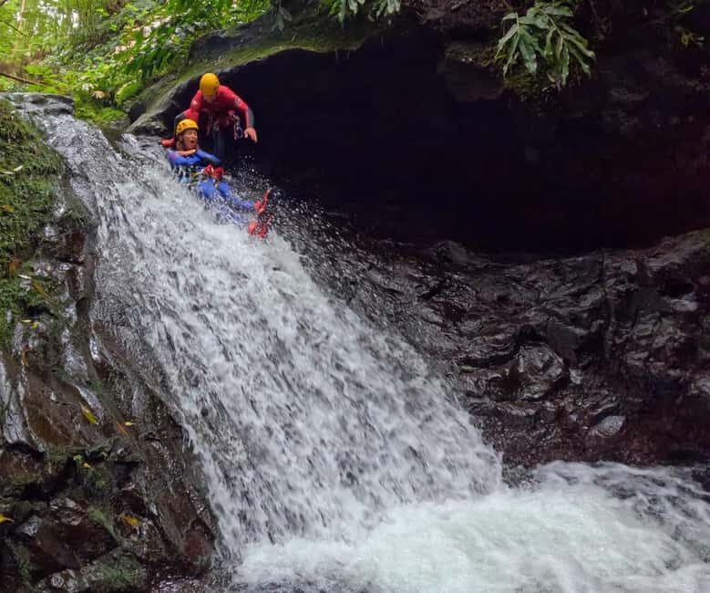 Canyoning in Ribeira dos Caldeirões  Hidden Waterfall Adventure - Key Points