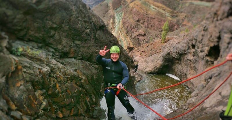Canyoning in the Rainbow Mountain Gran Canaria - An In-Depth Look at the Rainbow Mountain Canyoning Tour