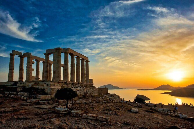 Cape Sounion and Temple of Poseidon Sunset Tour English Spanish - Key Points