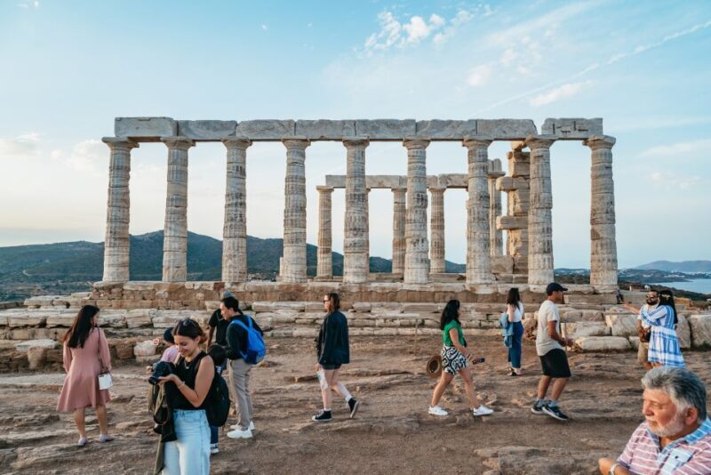 Cape Sounion & Temple of Poseidon: Small Group Tour - Vouliagmeni Lake Photo Stop (15 Minutes)