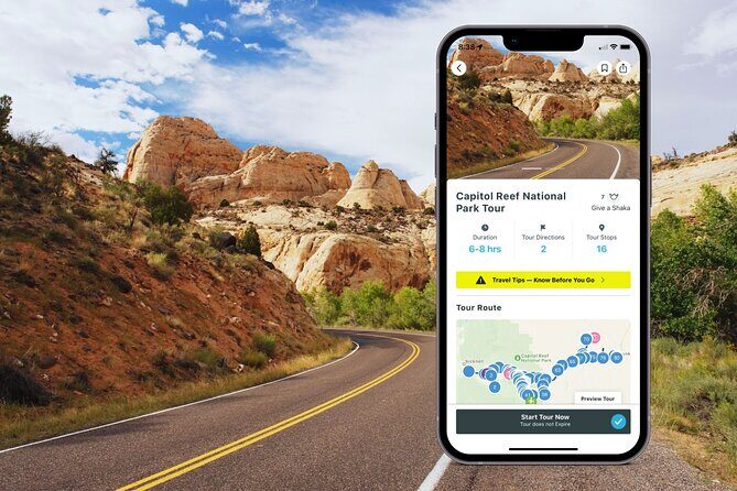 Capitol Reef National Park Self-Guided Audio Tour - Captivating Capitol Reef: A Self-Guided Audio Tour Experience
