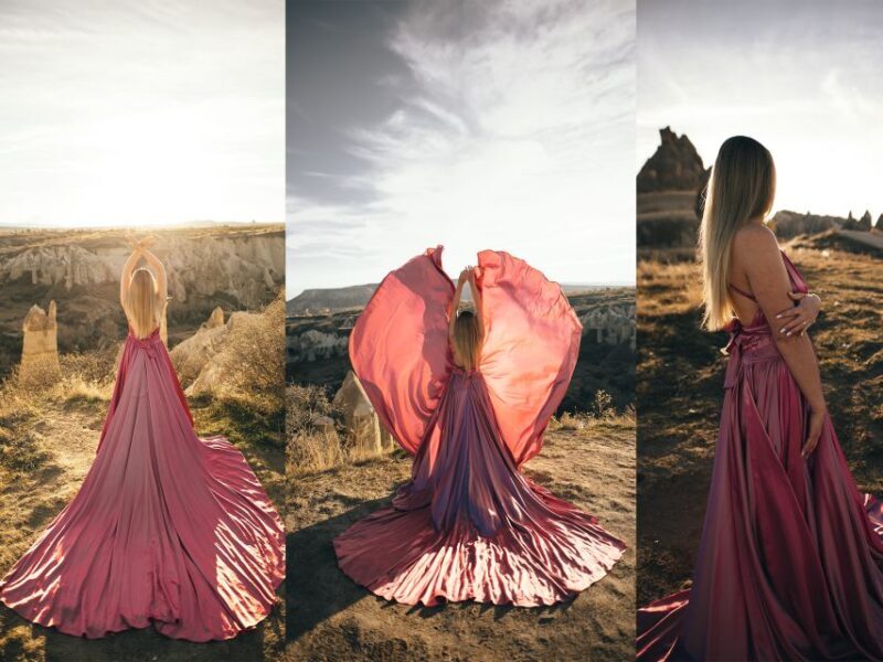 Cappadocia: Photo Shooting With Flying Dresses - FAQs