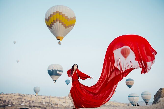 Cappadocia Photoshoot with Flying Dress & Instagram Reels - The Photography and Editing