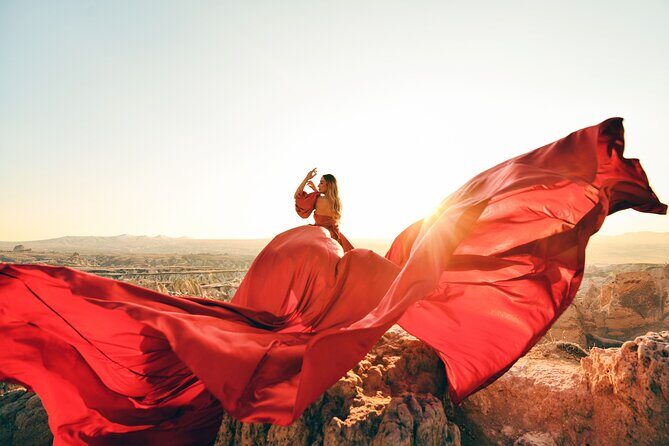 Cappadocia Private Flying Dress & Hot Air Balloon Photoshoot - Key Points