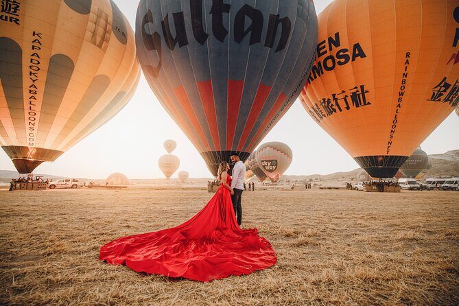 Cappadocia Private Flying Dress & Hot Air Balloon Photoshoot - Who Would Love This Experience?