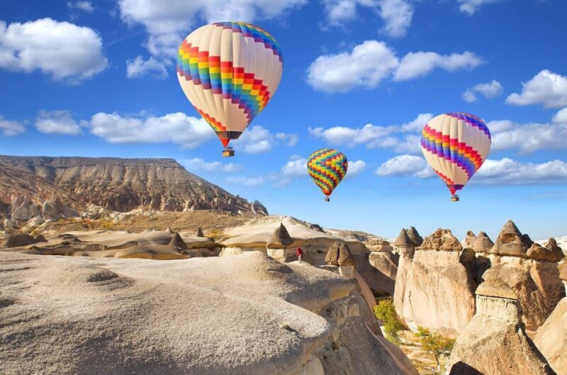 Cappadocia: Sunrise Hot Air Balloon Watching Experience - Moving to Higher Ground for Better Photos