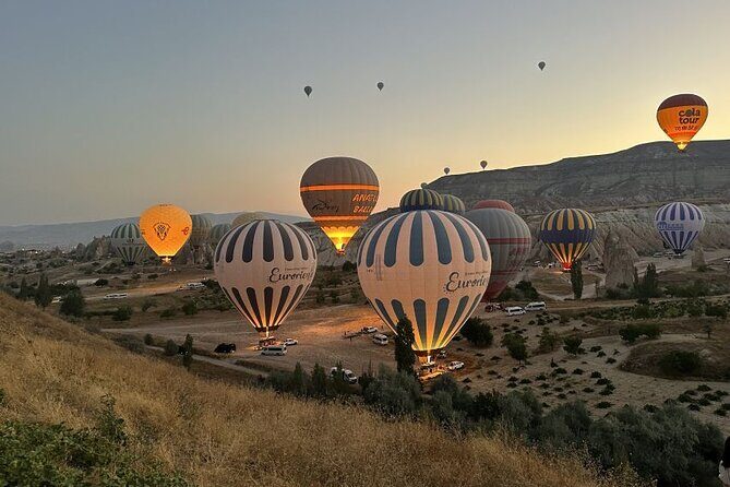 Cappadocia Sunrise Hot Air Balloon Watching Tour - Key Points