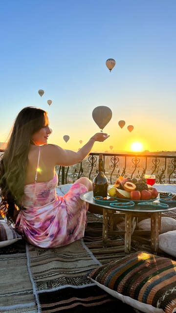 Cappadocia: Terrace Photo Spot With Balloon Flight View - Key Points