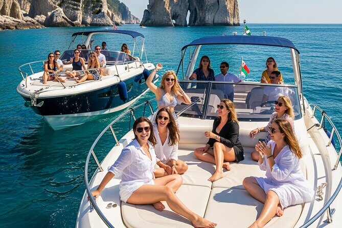 Capri Adventure Cruise: Sea Caves, Coastline & Blue Grotto Visit - Capri Adventure Cruise: Sea Caves, Coastline & Blue Grotto Visit