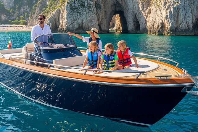 Capri Adventure Cruise: Sea Caves, Coastline & Blue Grotto Visit - Key Points