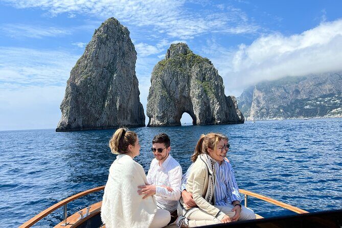 Capri, Blue Grotto by Priority, Faraglioni Swim and City Visit - Key Points