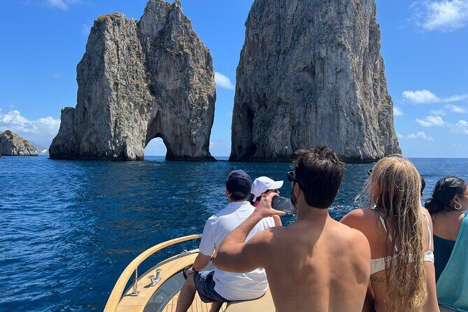 Capri Full Experience:Blue Grotto+Faraglioni Swim+City Visit - Key Points