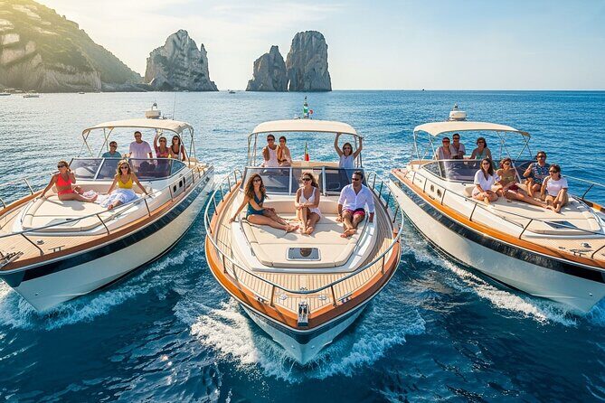 Capri in a Day from Positano by Premium Boat Tour + City Visit - Key Points