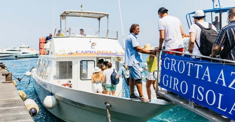 Capri: Island Boat Tour and Optional Blue Grotto Visit - The Sum Up