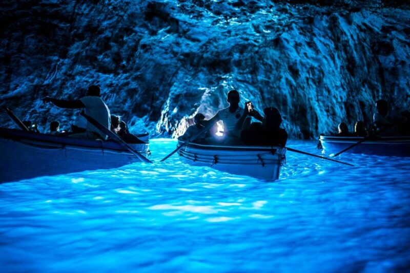 Capri: Island Boat Tour with Blue Grotto Stop - Key Points