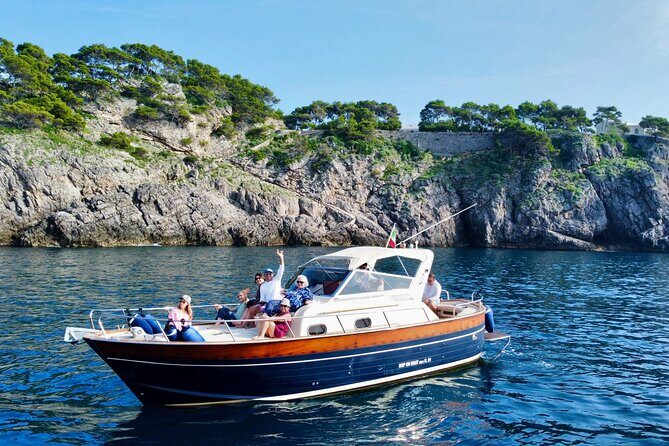 Capri Private Boat Tour On 36ft Italian Boat from Sorrento - Key Points  