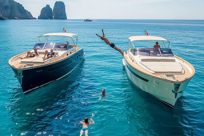 Capri Secret Corners by Boat Premium Tour with Local Captain - Key Points