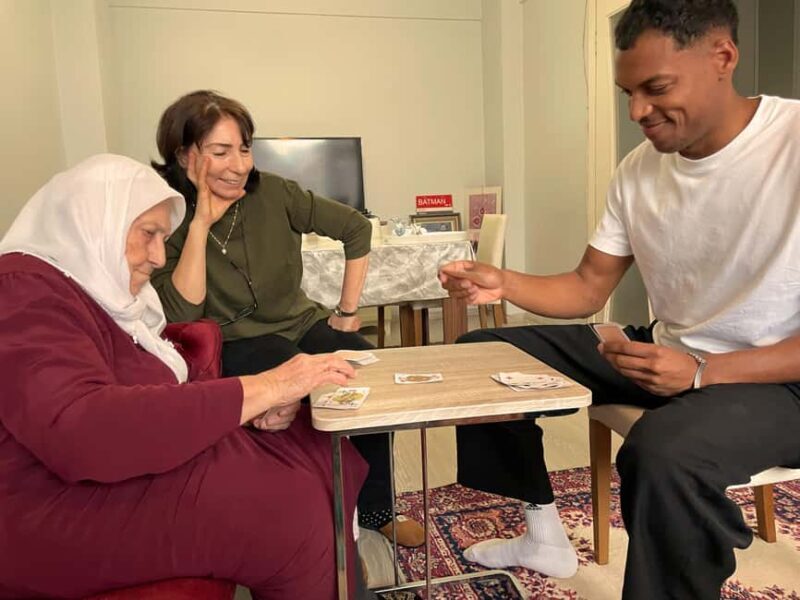 Card Game and Afternoon Turkish Tea with Local Grandma - Key Points
