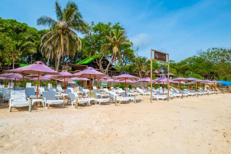 Cartagena: Rosario Island Beach Club Day Trip and OPEN BAR - FAQ