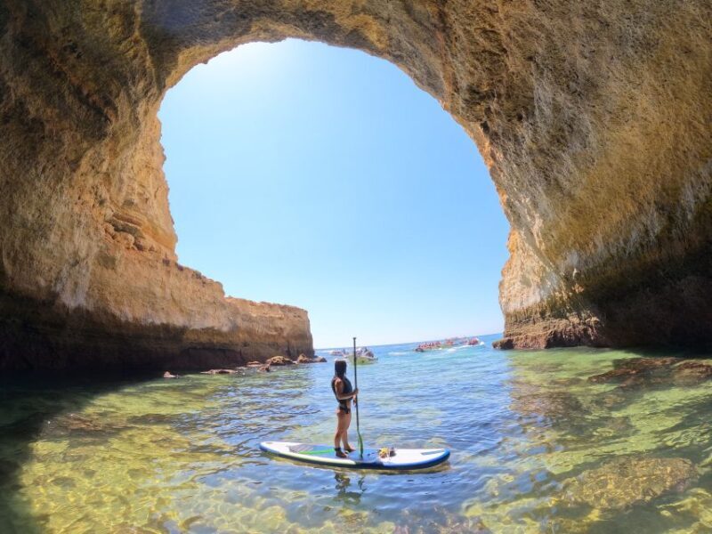 Carvoeiro: Benagil Cave Kayak Tour with 4k Photos - Key Points