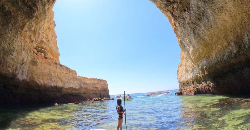 Carvoeiro: Benagil Cave Kayak Tour with 4k Photos - The Return and Relaxation