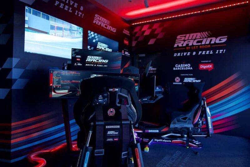 Casino Barcelona  Car Racing Simulator + Welcome Drink - The Experience in Detail