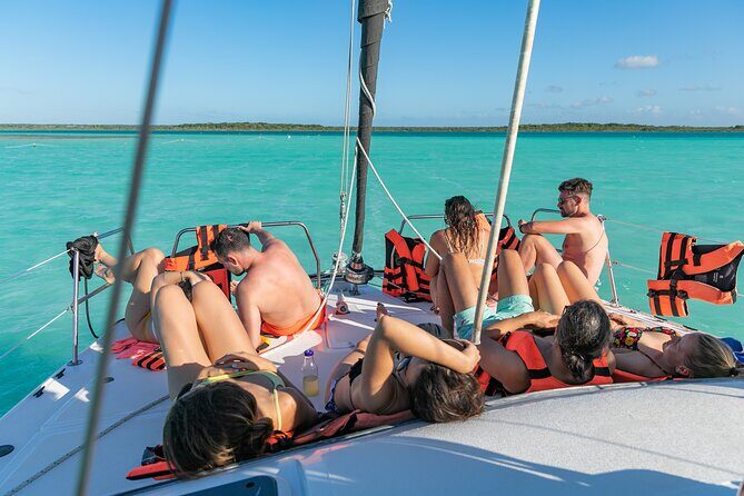 Catamaran Adventure: Sailing and Swimming in the Bacalar Lagoon - Frequently Asked Questions