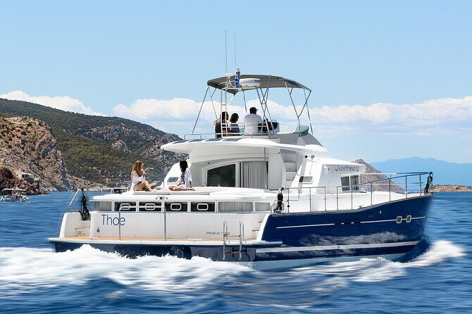 Catamaran Full Day Cruise in Agia Kiriaki Kleftiko - Key Points