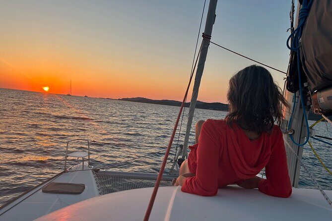 Catamaran Sailing Experience Manilva Tapas Drink Dolphins Swim Stop - The Crew and Atmosphere