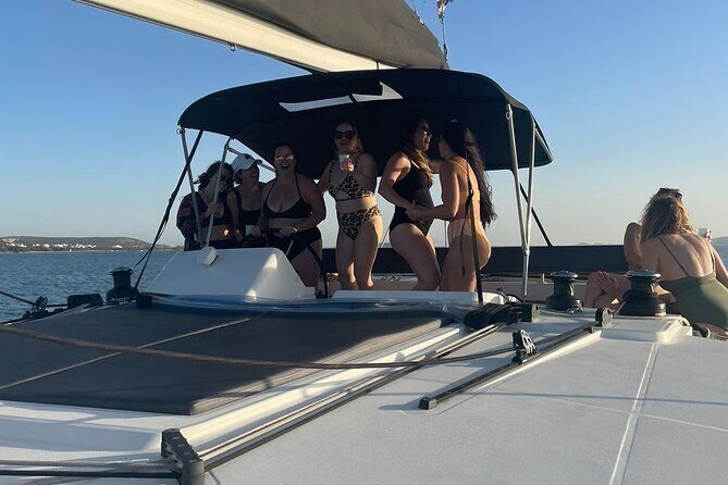 Catamaran Semi Cruise Paros Antiparos includes Food and Drinks - Wrapping It Up