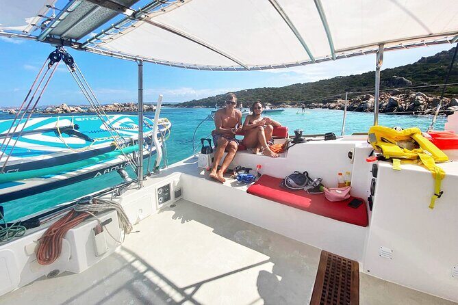 Catamaran tour of the islands of the La Maddalena Archipelago - Key Points