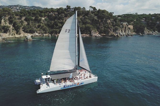 Catamaran trip with other groups along the Costa Brava. Saturday. - A Comprehensive Look at the Costa Brava Catamaran Experience