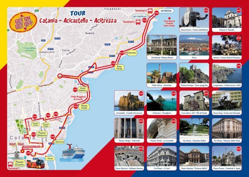 Catania: Hop-On Hop-Off Bus Tour to Acicastello & Acitrezza - Key Points