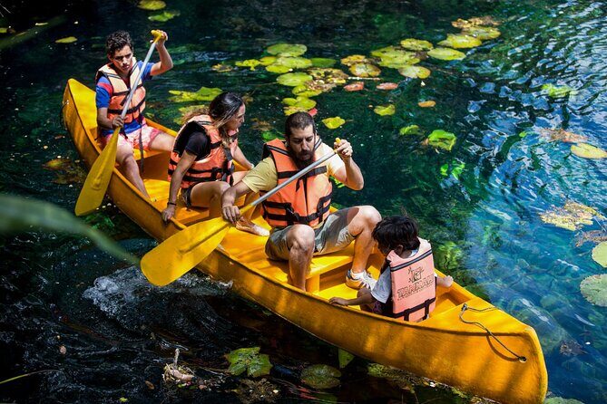 Cenote Tankah and Mayan Village Tour with Zipline, Canoes & Lunch - The Sum Up
