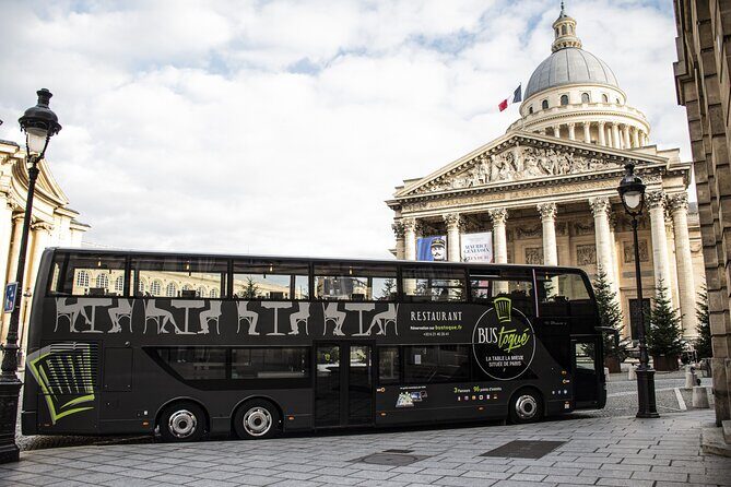 Champs-Elysées Lunch and Champagne on a Panoramic Bus - Practical Aspects and Comfort