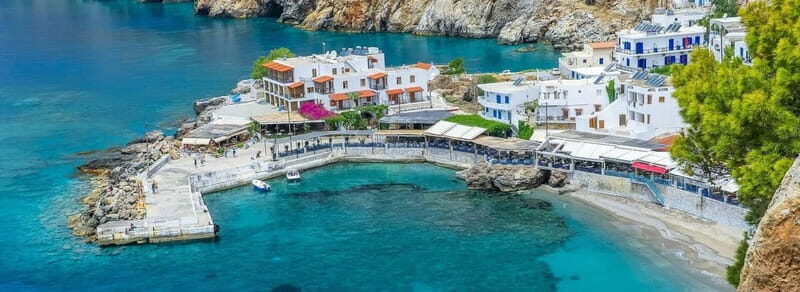 Chania : An amazing journey to Loutro, the Cretan Santorini! - Key Points