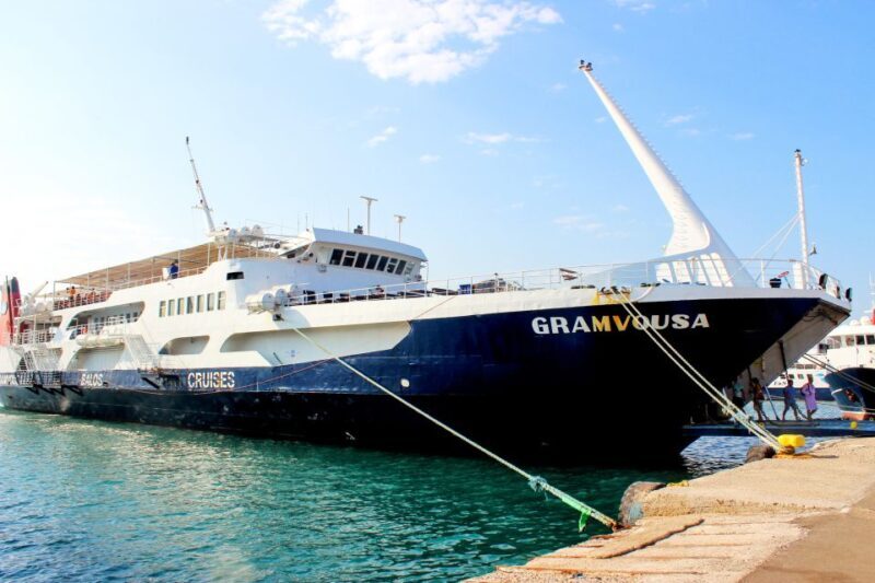 Chania Areas/Kalyves:Gramvousa Island & Balos,Boat Tkt Extra - Key Points