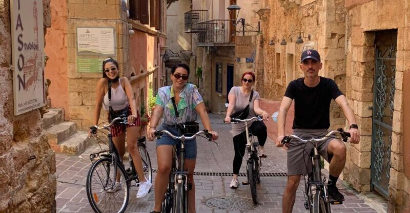Chania: City Highlights Small Group Bike Tour - Key Points